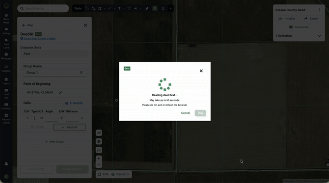 Instantly Plot a Deed From Legal Descriptions With DeedAI